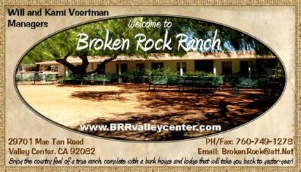 Broken Rock Ranch in Valley Center, California