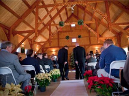Holiday Hill Barn & Tent Venue in Mansfield Center, Connecticut