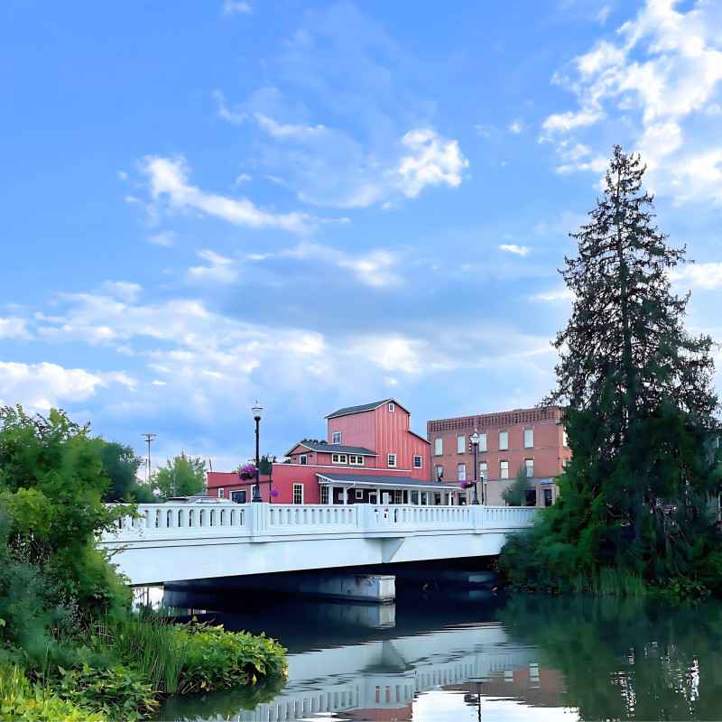 Manchester Mill on the Water in Manchester, Michigan